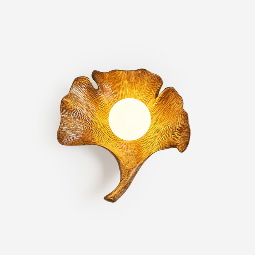 Ginkgo Leaf Shape Wall Lamp Bedroom | Neutralighting